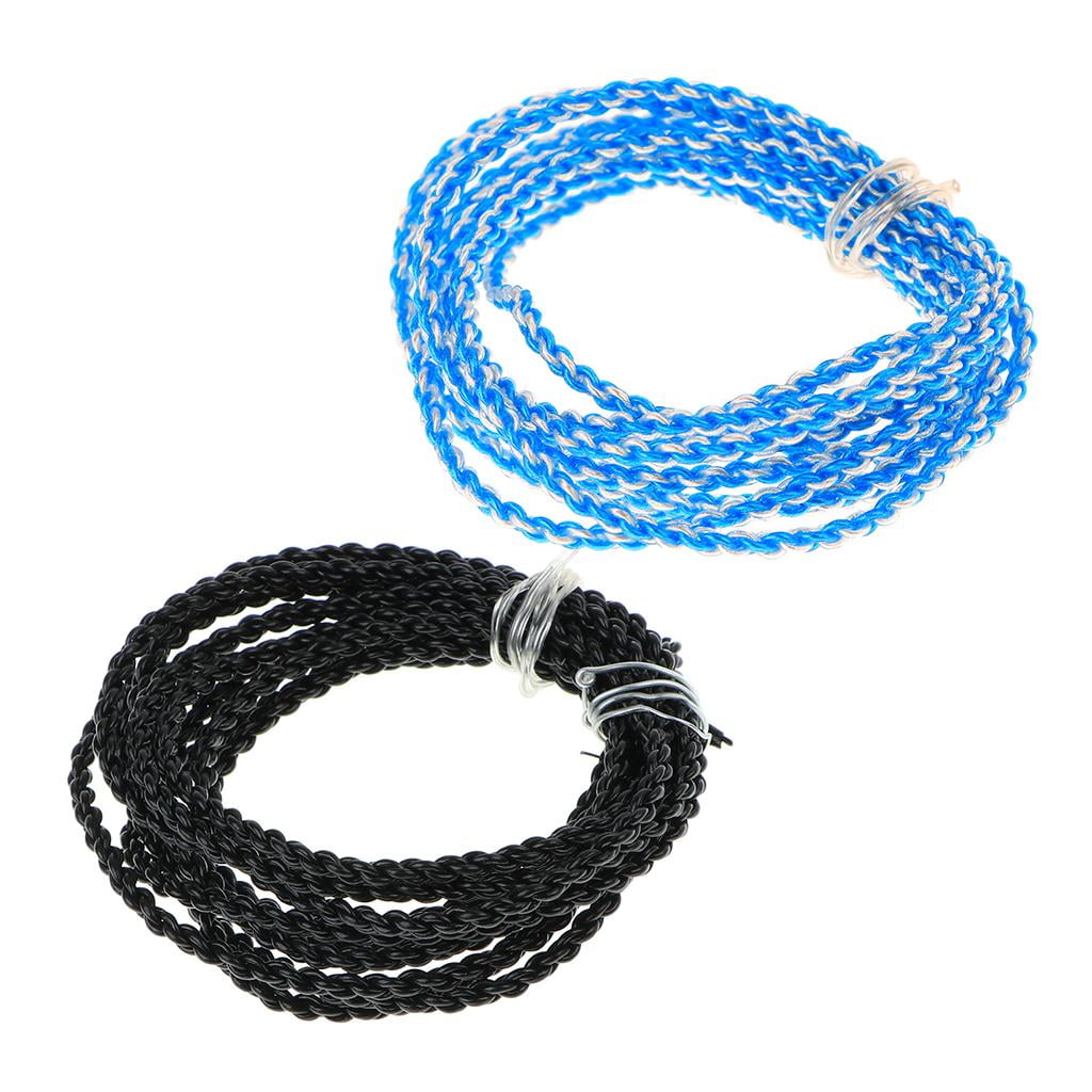 2 Pieces Stylish Braided 7N DIY Copper Replacement Upgrade Cable For ...
