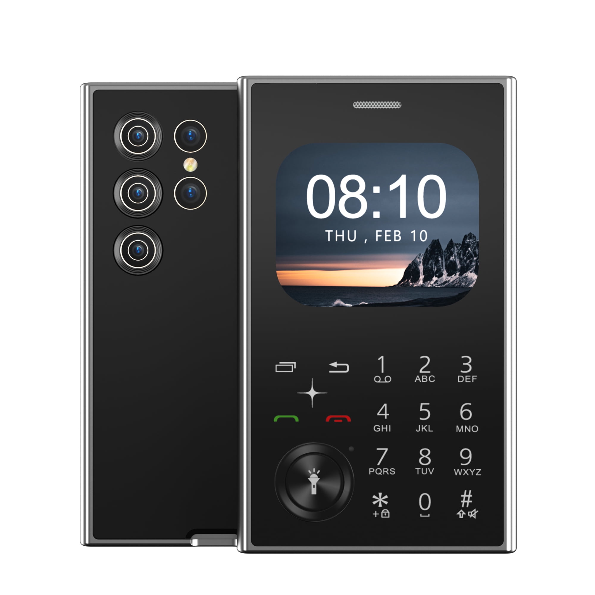 2 Pieces Stylish Mini 2G Mobile Phone - Walmart.com