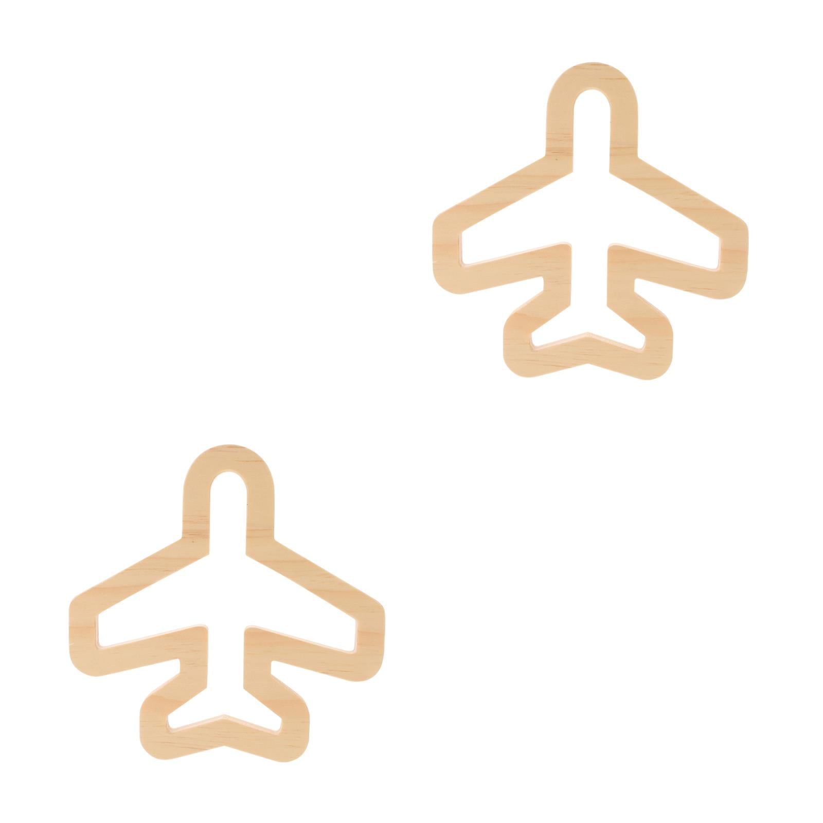 2 Pieces Teen Room Decor Aircraft Wall Sticker Partition Baby ...