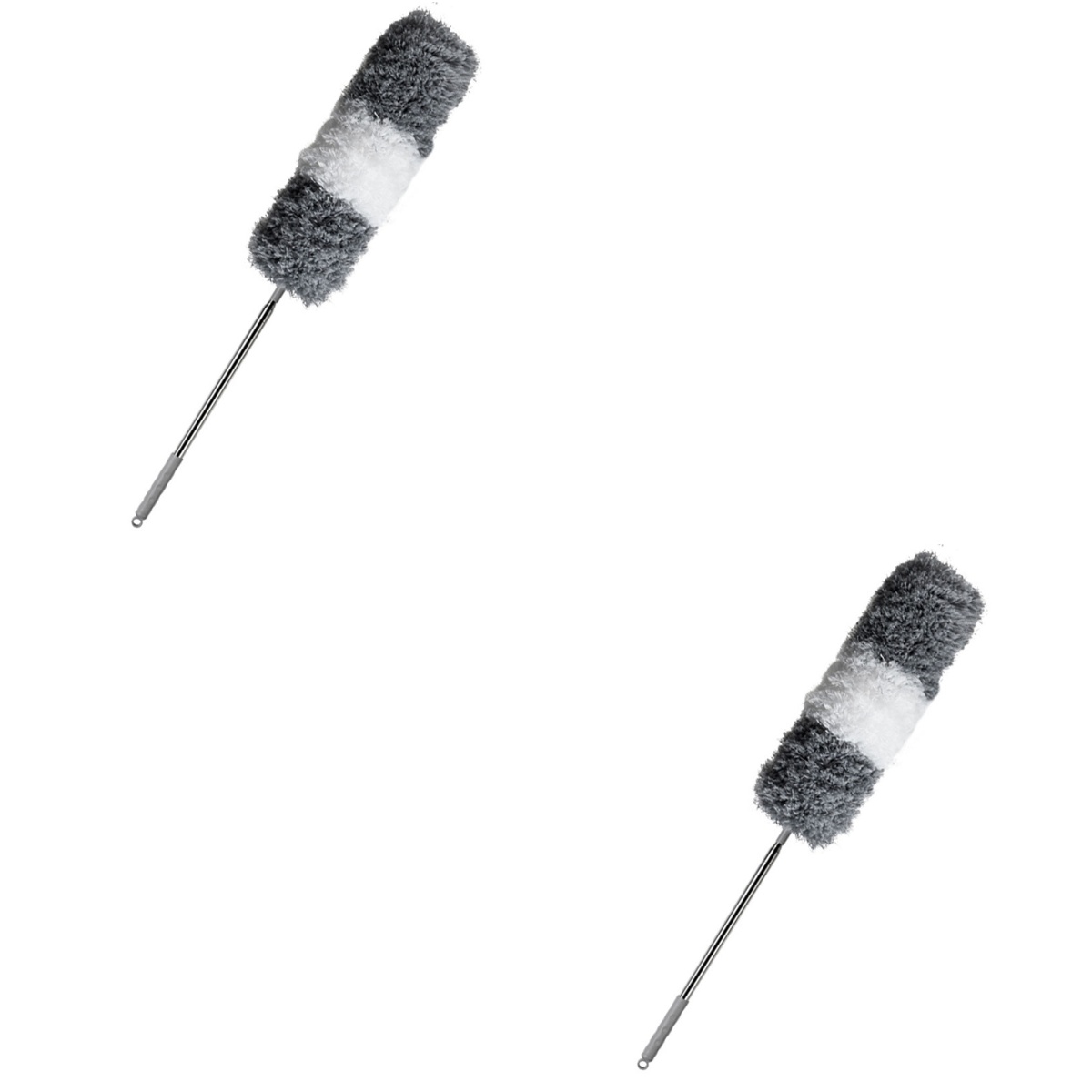 2 Pieces Telescopic Chicken Duster Broom Hand Cleaning Tool Adjustable ...