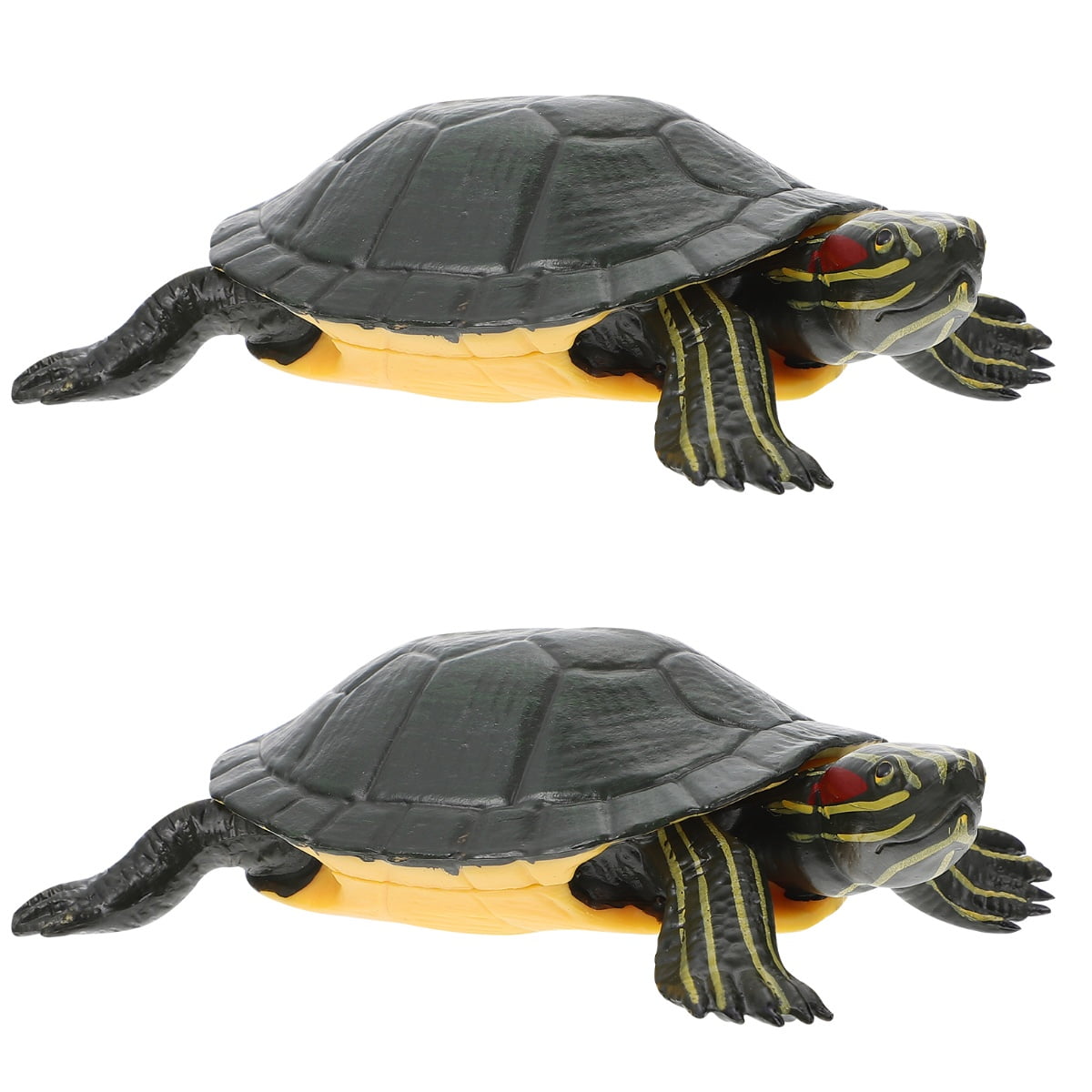 2 Pieces Terrapin Figure Turtle Model Cognitive Toy Child - Walmart.com