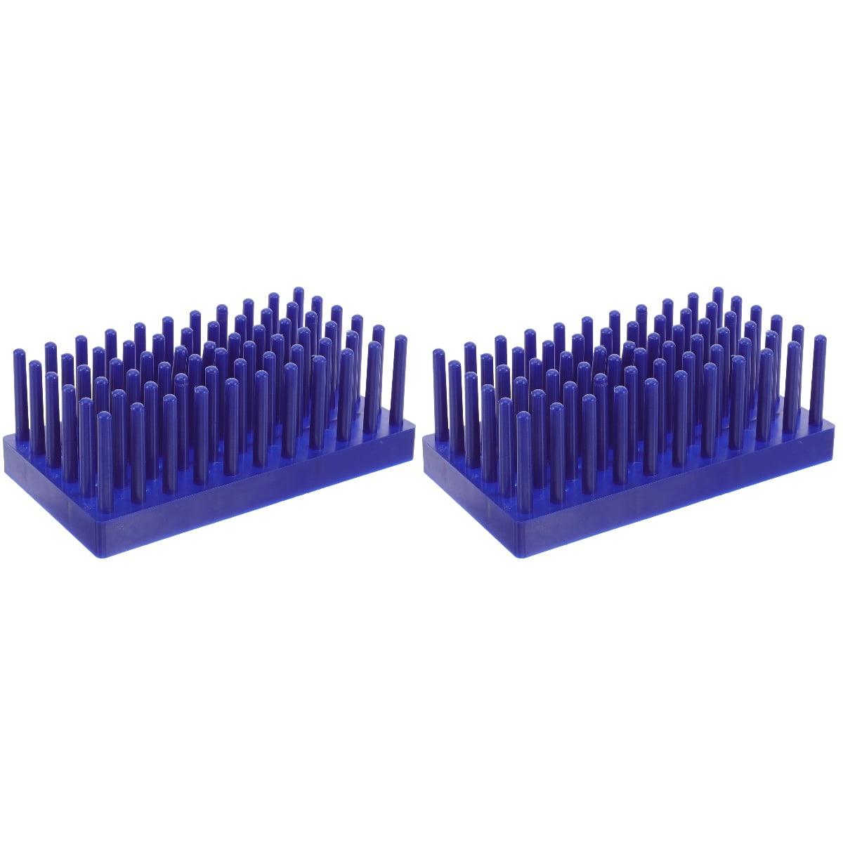 2 Pieces Test Tube Holder Drying Rack Clothes Storage Plastic - Walmart.com