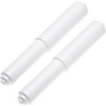 2-Piece Plastic Toilet Paper Holder Roller, Spring Loaded Replacement ...