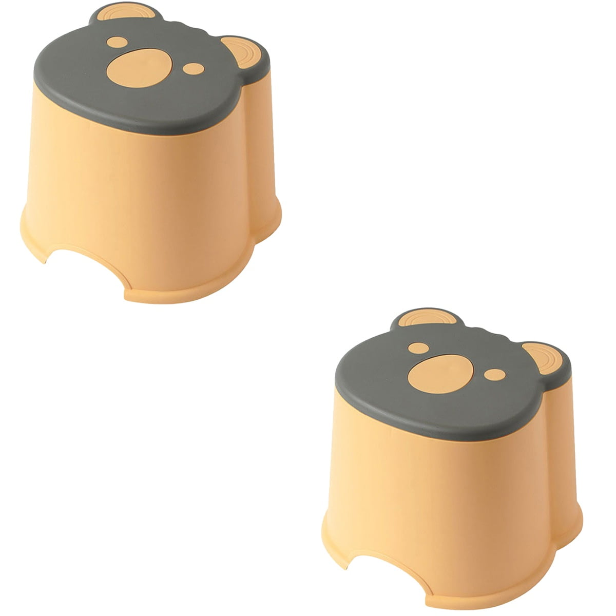 2 Pieces Toilet Training Seats Small Bench Step Stool Child - Walmart.com