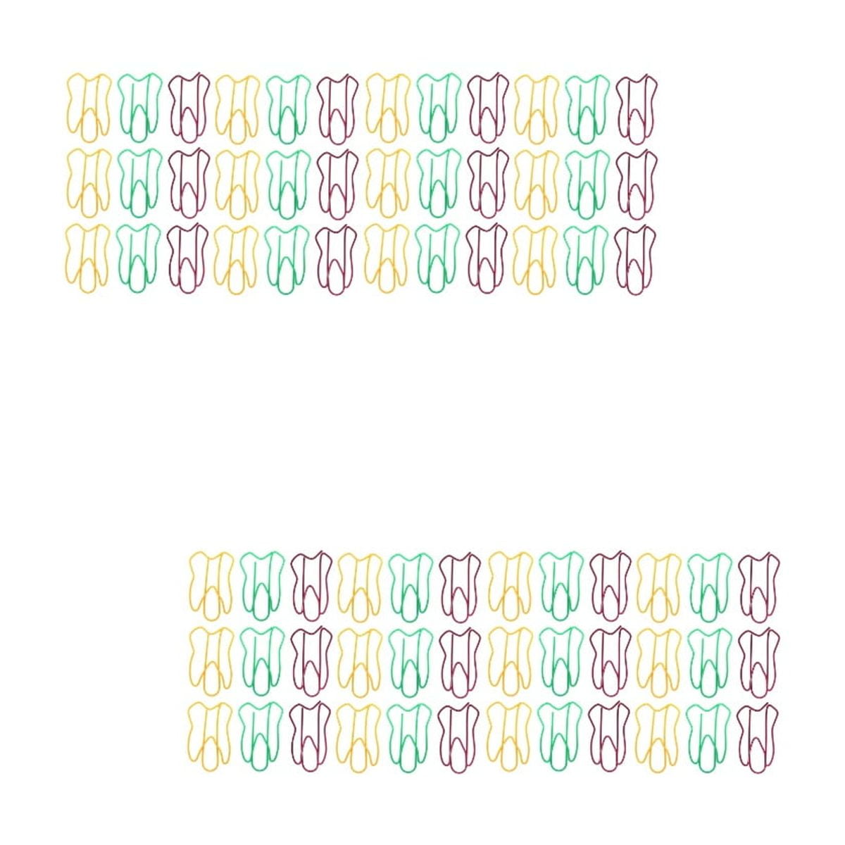 2 Pieces Toothpicks Paper Clips Strong Clipping Force Cartoon - Walmart.com