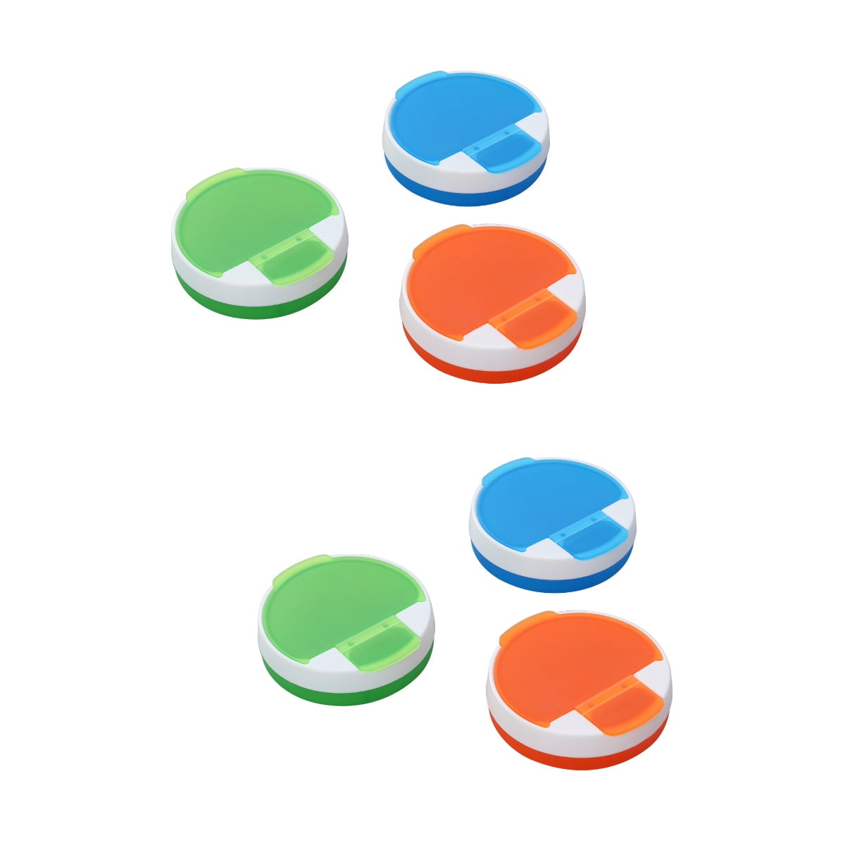 2 Pieces Traveling Case Weekly Medicine Organizer Moisture Proof Pill ...