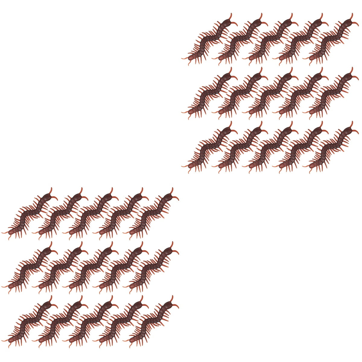 2 Pieces Tricky Props Simulation Centipede Toys Pool Roaches Realistic ...