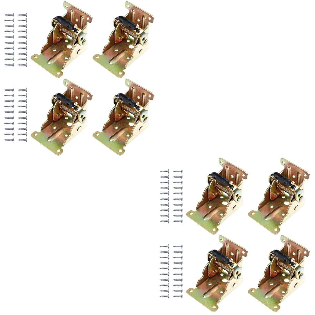 2 Pieces Truck Machine Table Leg Hinge Folding Hinges Office Work ...