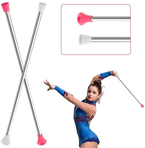 2 Pieces Twirling Batons Unisex Kids' Gymnastics Twirling Baton Dance ...