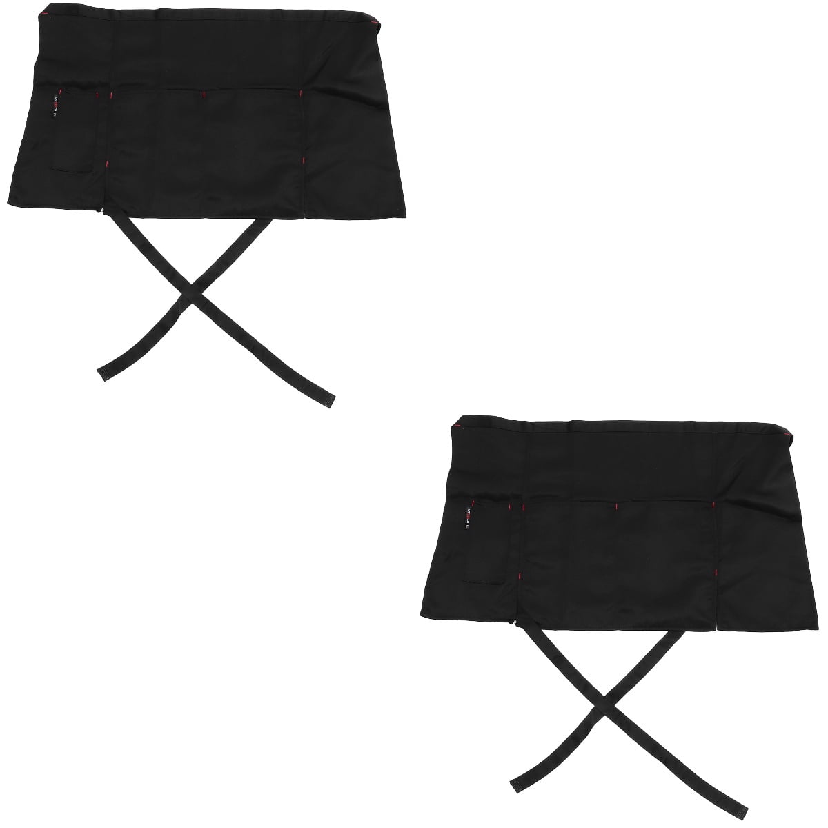 2 Pieces Two Pocket Short Waist Apron Men Apron Chef Aprons Cellphone ...