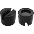 2 Pieces Universal Rubber Jack Pad With Groove, Rubber Buffer Block, Universal Slotted Rail Jack ...