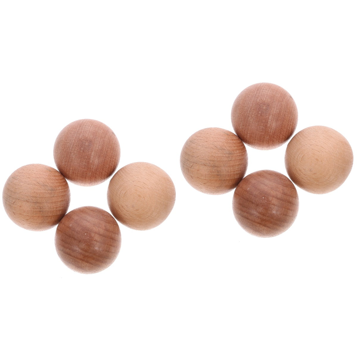 2 Pieces Utility Cabinet Handles Wooden Ball Knob - Walmart.com