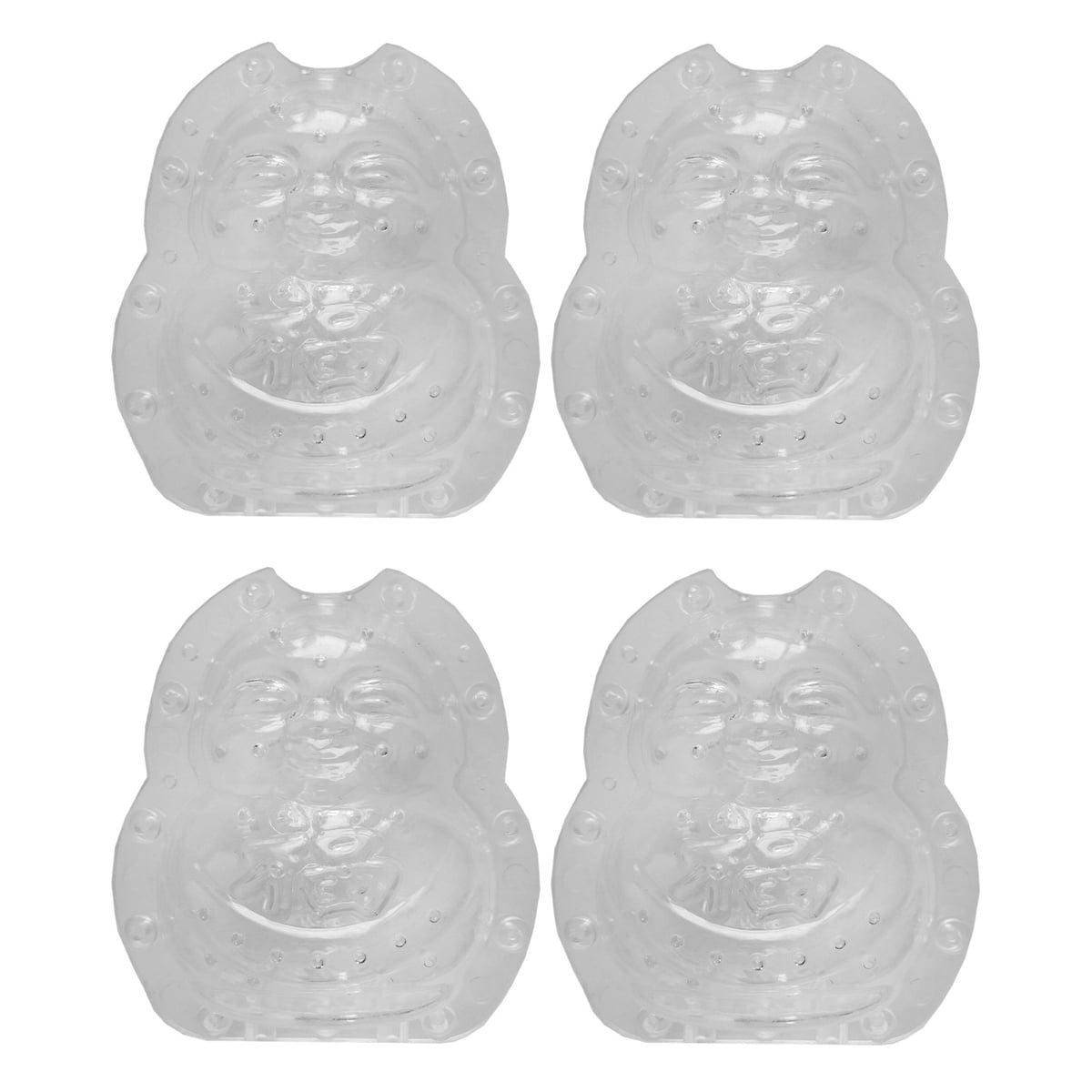 2 Pieces Vegetable Shaping Mold Pear Growth Fruitful Fruits Transparent ...