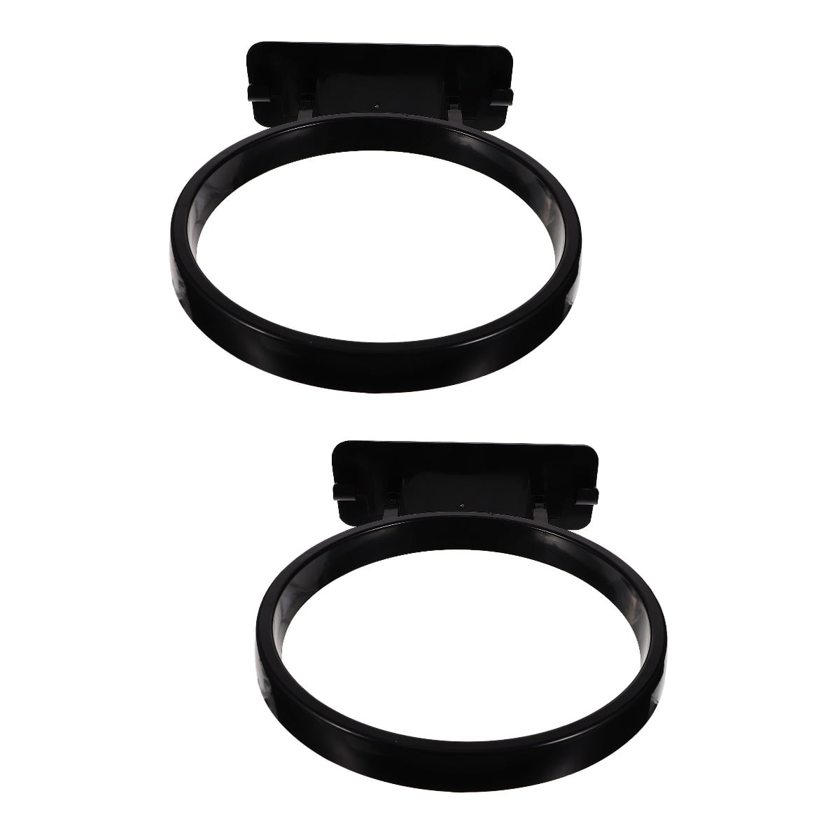 2 Pieces Wall Mount Mini Basketball Hoop Rack Space Saving Mounted ...