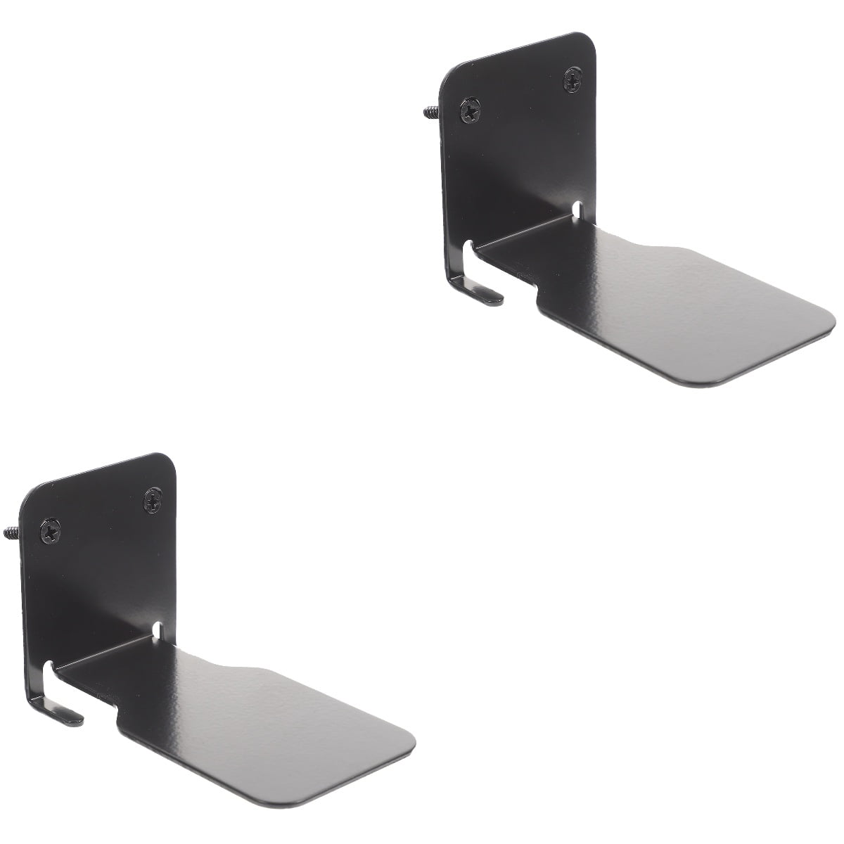 2 Pieces Wall Suspended Bookshelf Book Shelves Wall Mounted Bookshelf ...