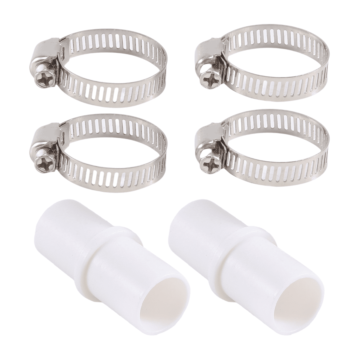 2 Pieces Washing Machine Drain Hose Connectors Washer Extension Adapter ...