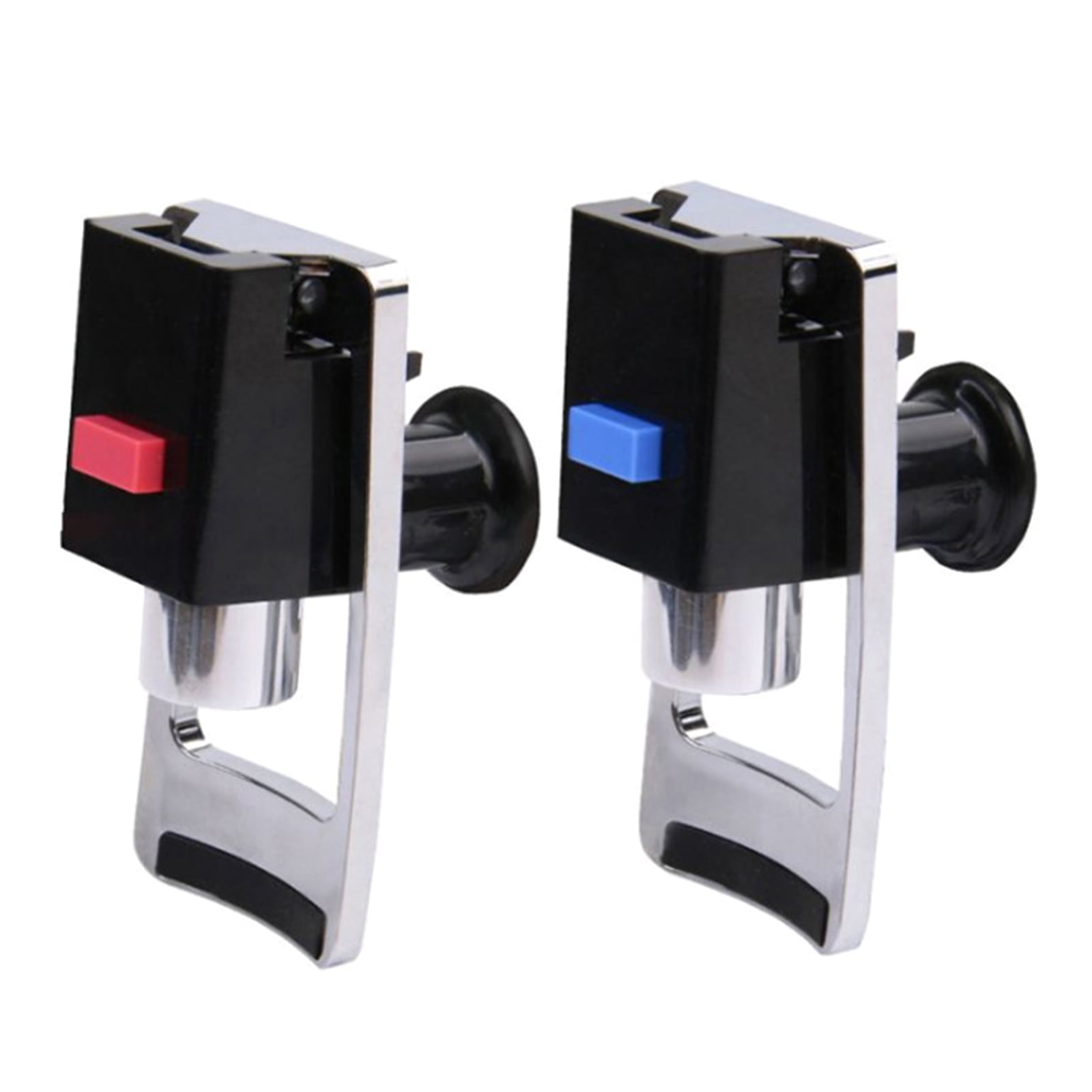 2 Pieces Water Dispenser Replacement Push Faucet with Two Water Valves ...