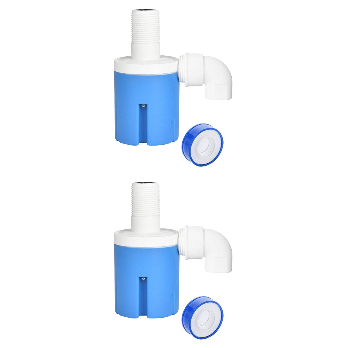 2 Pieces Water Level Control Valve Portable Solar Powered Heater Valves ...