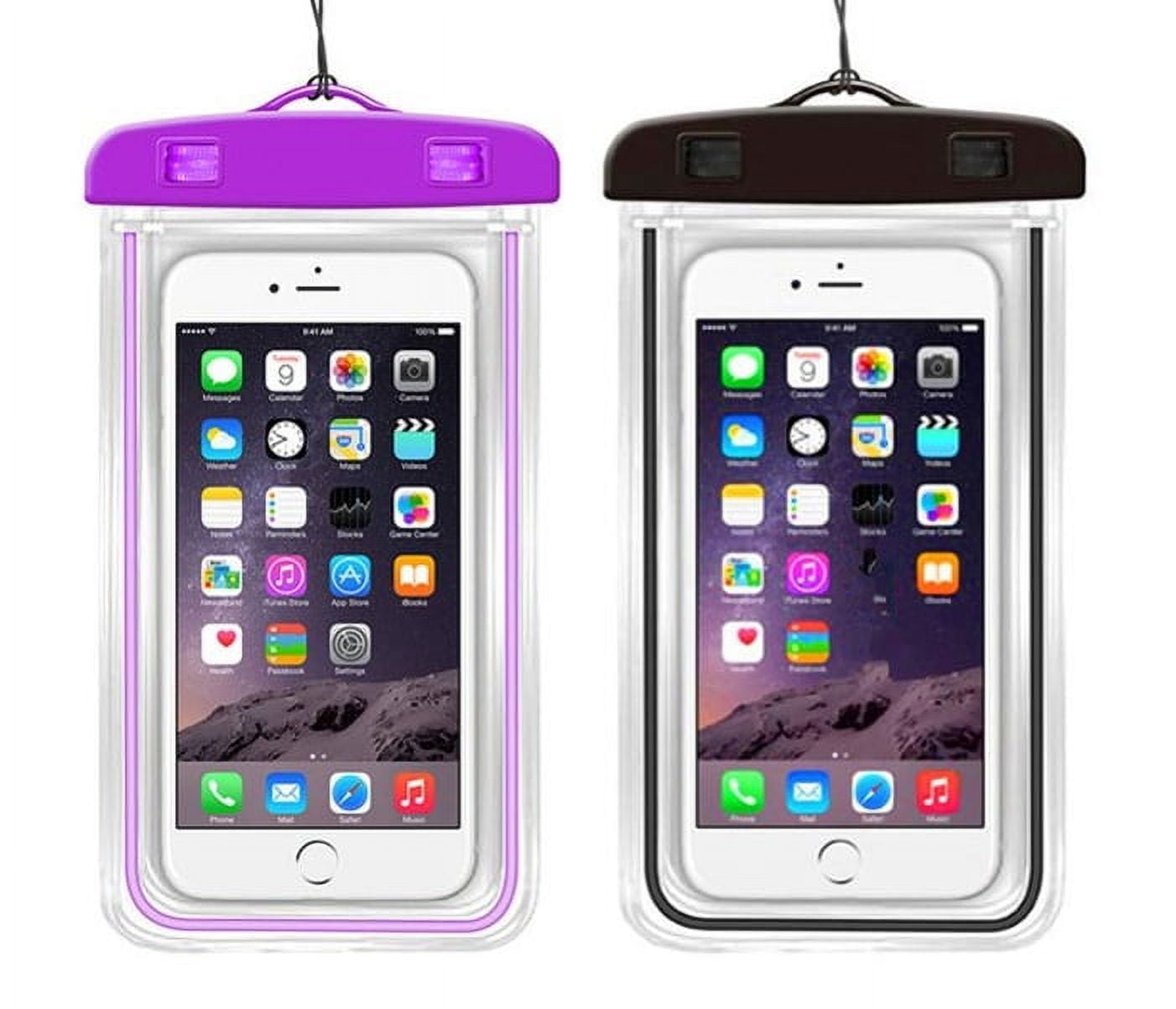 2 Pieces Waterproof Case for iPhone 16/Pro/Max/Plus - Underwater Bag ...