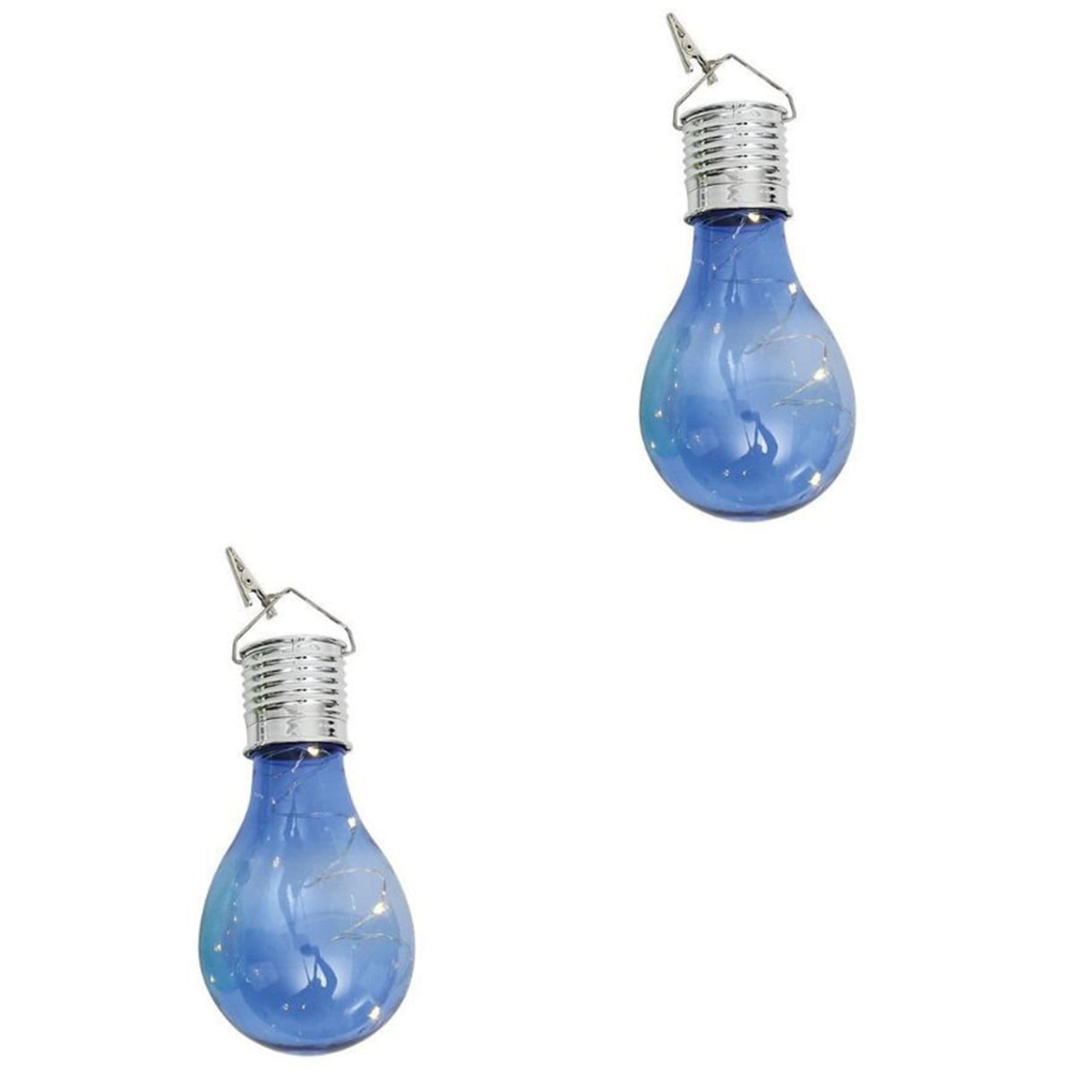 2 Pieces Waterproof Solar Bulb Uplights Outdoor Led Bulbs Lightbulb ...