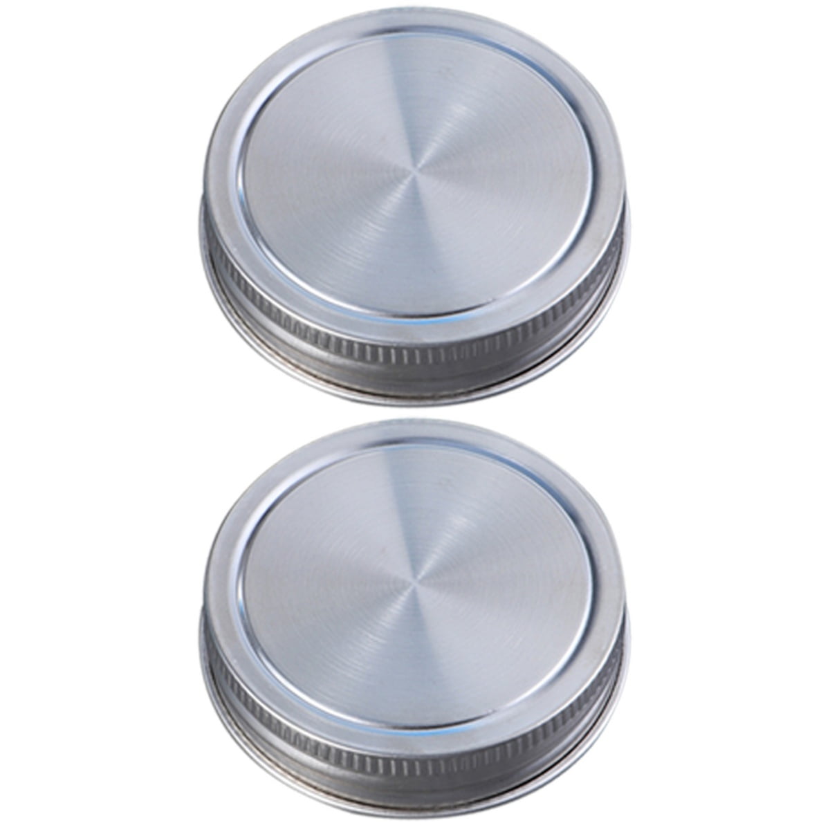 2 Pieces Wide Mouth Jar Lids Leak Proof Canning Metal - Walmart.com