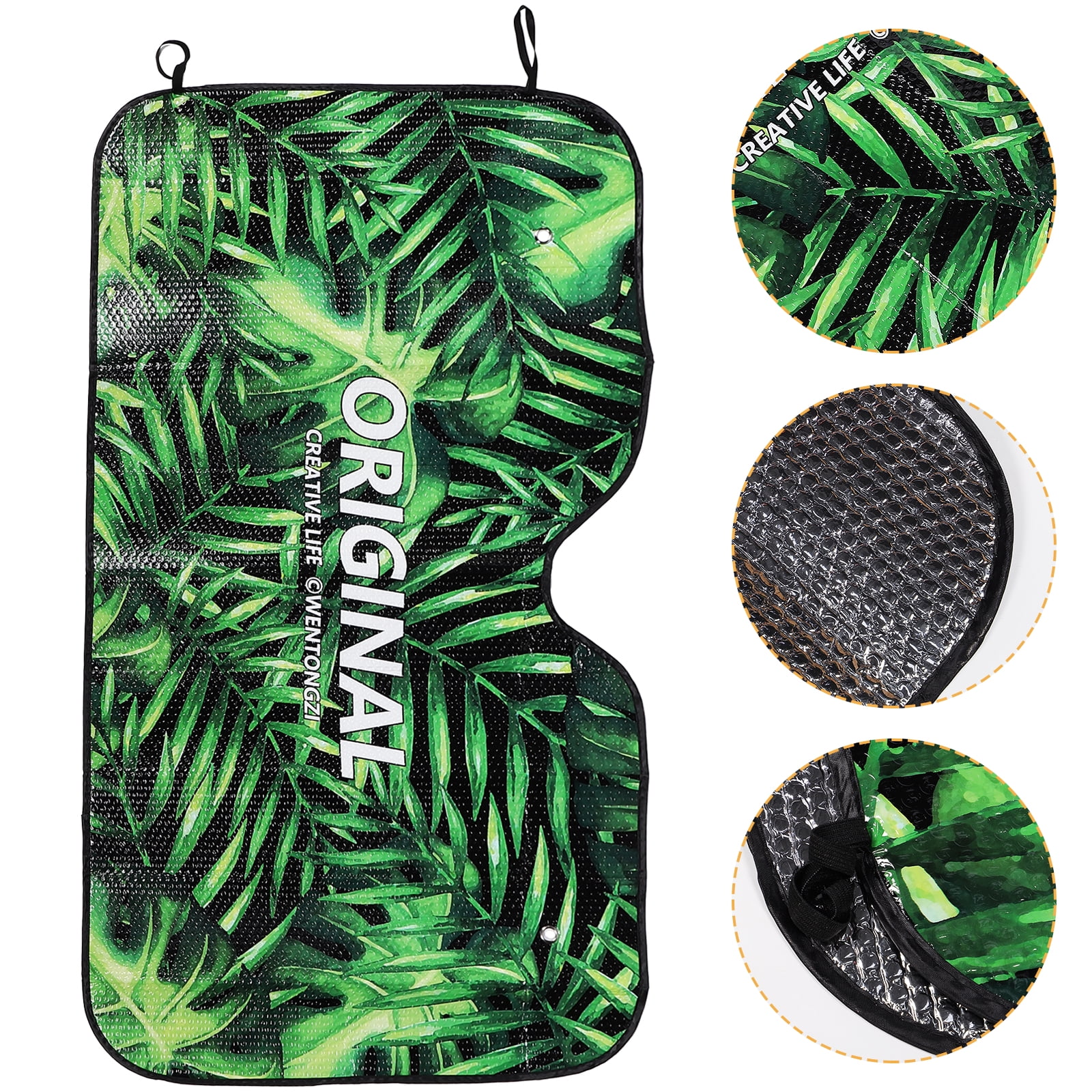 2 Pieces Windshield Sun Shade for Women Sunglasses Car Sunshade Woman ...