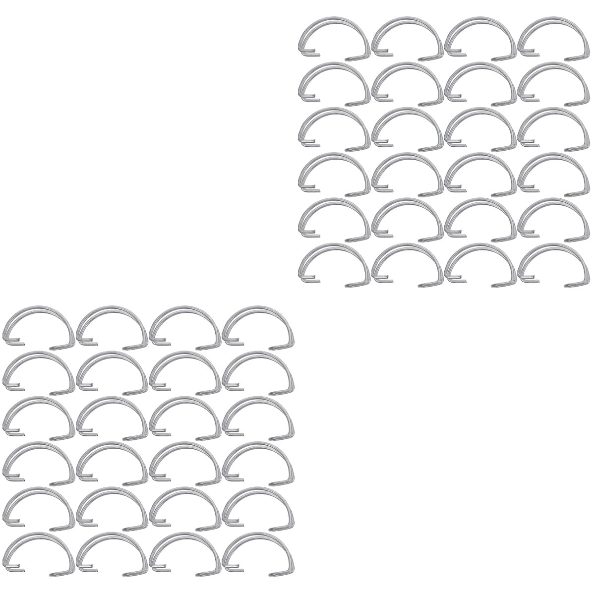 2 Pieces Wire Storage Cage with Lock Farming Equipment Breeding Animal ...