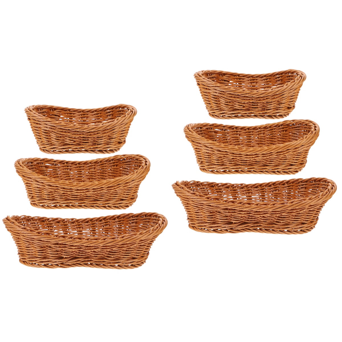 2 Pieces Woven Basket Storage Baskets Seagrass Candy Dish for Office ...