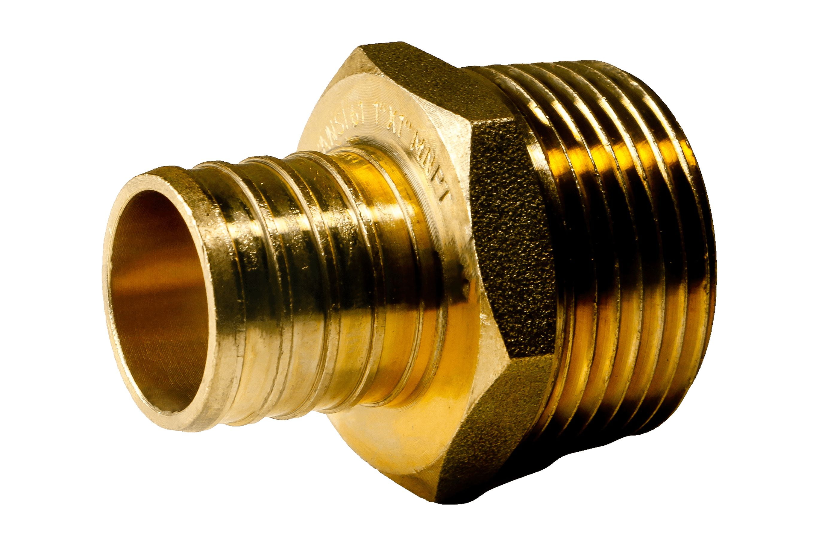 2 Pieces XFITTING 1" Pex x 1" Male NPT Adapter, 24-4-3=2X - Walmart.com