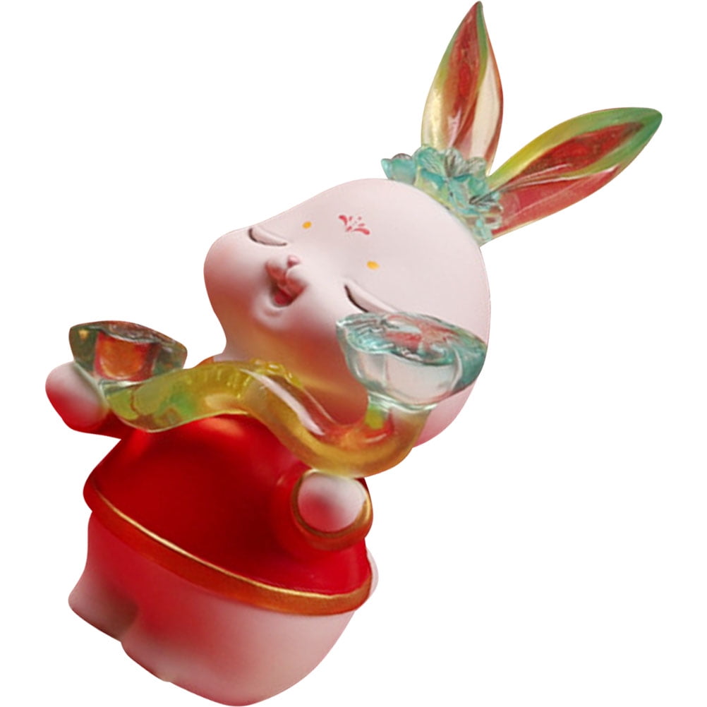 2 Pieces Year of The Rabbit Piggy Bank Decor Kids Money Jar Piggy Bank ...