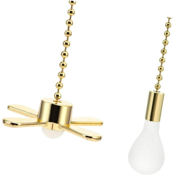 2 Pieces fan Pull Chain, Light Pull Chain Extension Ornaments ...