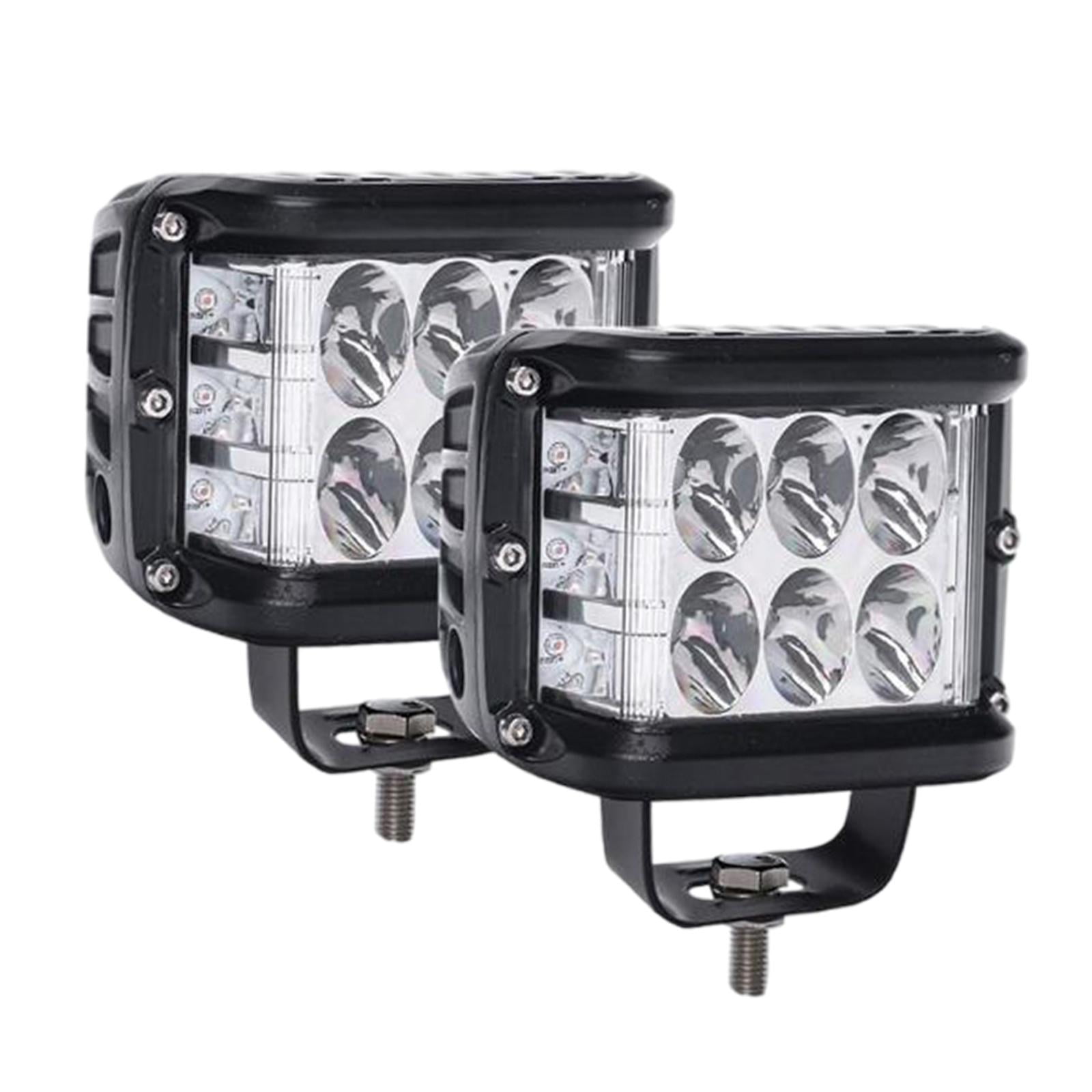 2 Pieces led Light IP67 Water 9000LM Headlight Light Bars Fog Lights ...