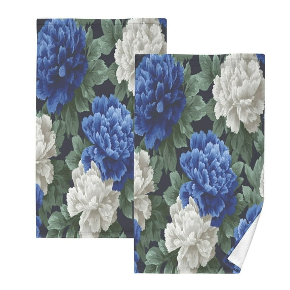 2 Pieces of Cotton Towel Face Towel Set Hand Towel Bath Towel Cotton ...