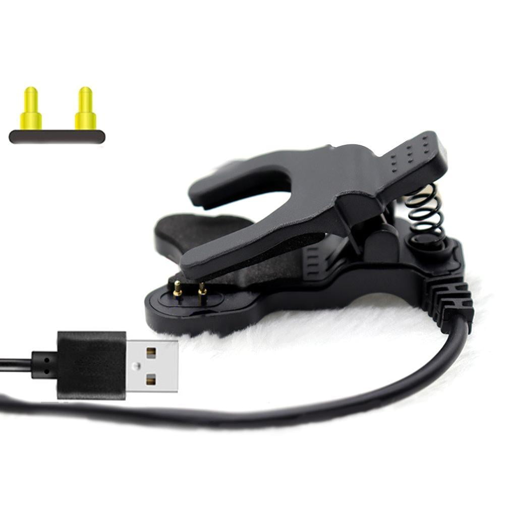 2-Pin 3mm 4mm Clip Type Charging Cable USB Charger Adaptor For Child ...