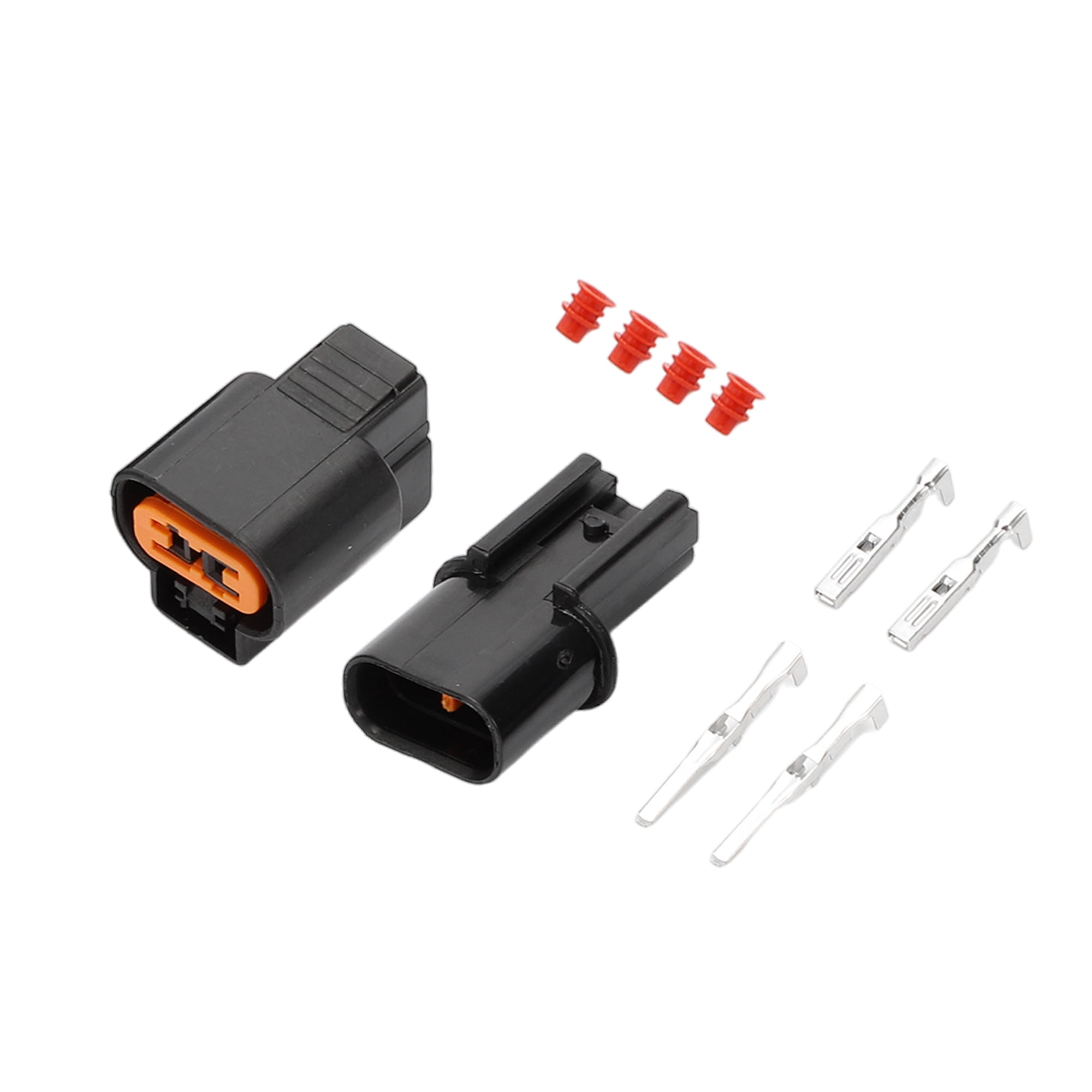 2 Pin ABS Sensor Connector Plug Waterproof Male Female Wire Terminal ...