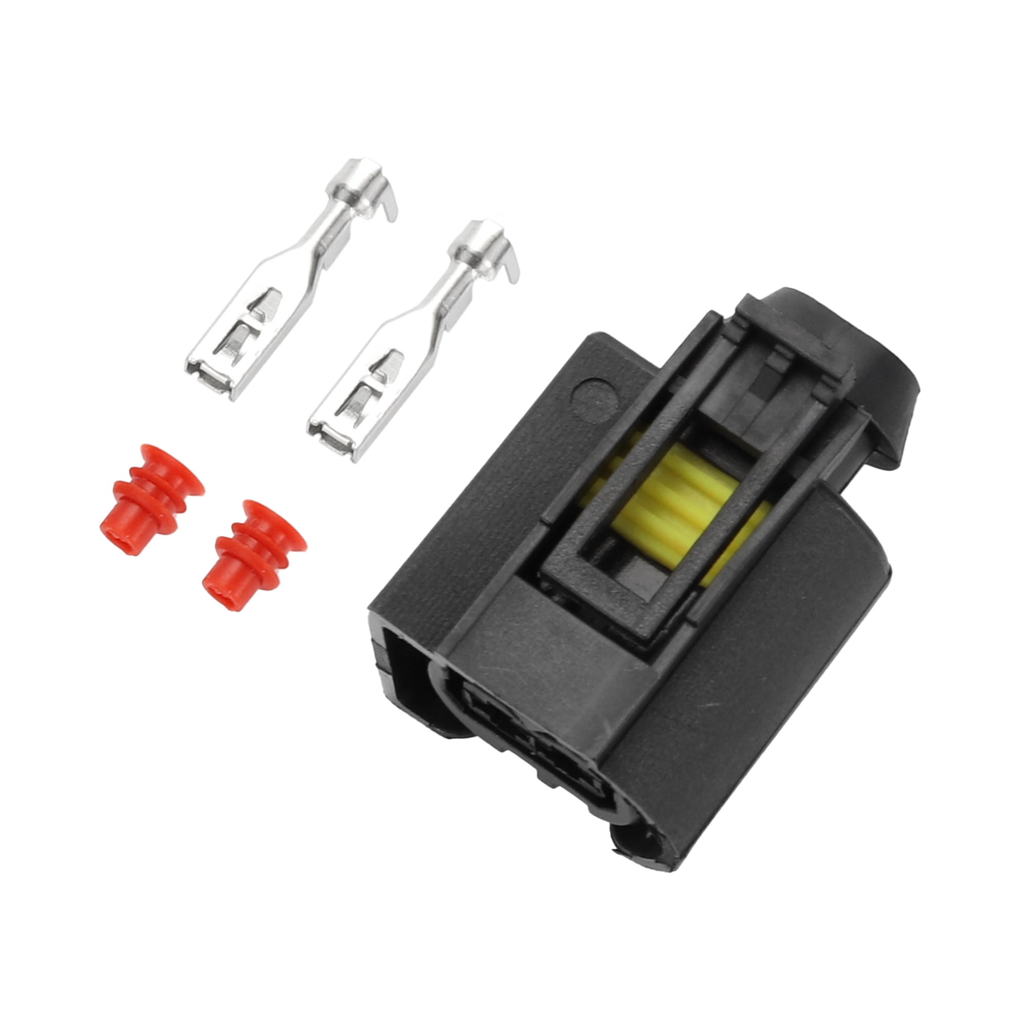 2 Pin Car Wiring Harness Connector Plug Waterproof Female Wire Terminal Connector for BMW 1 Set ...