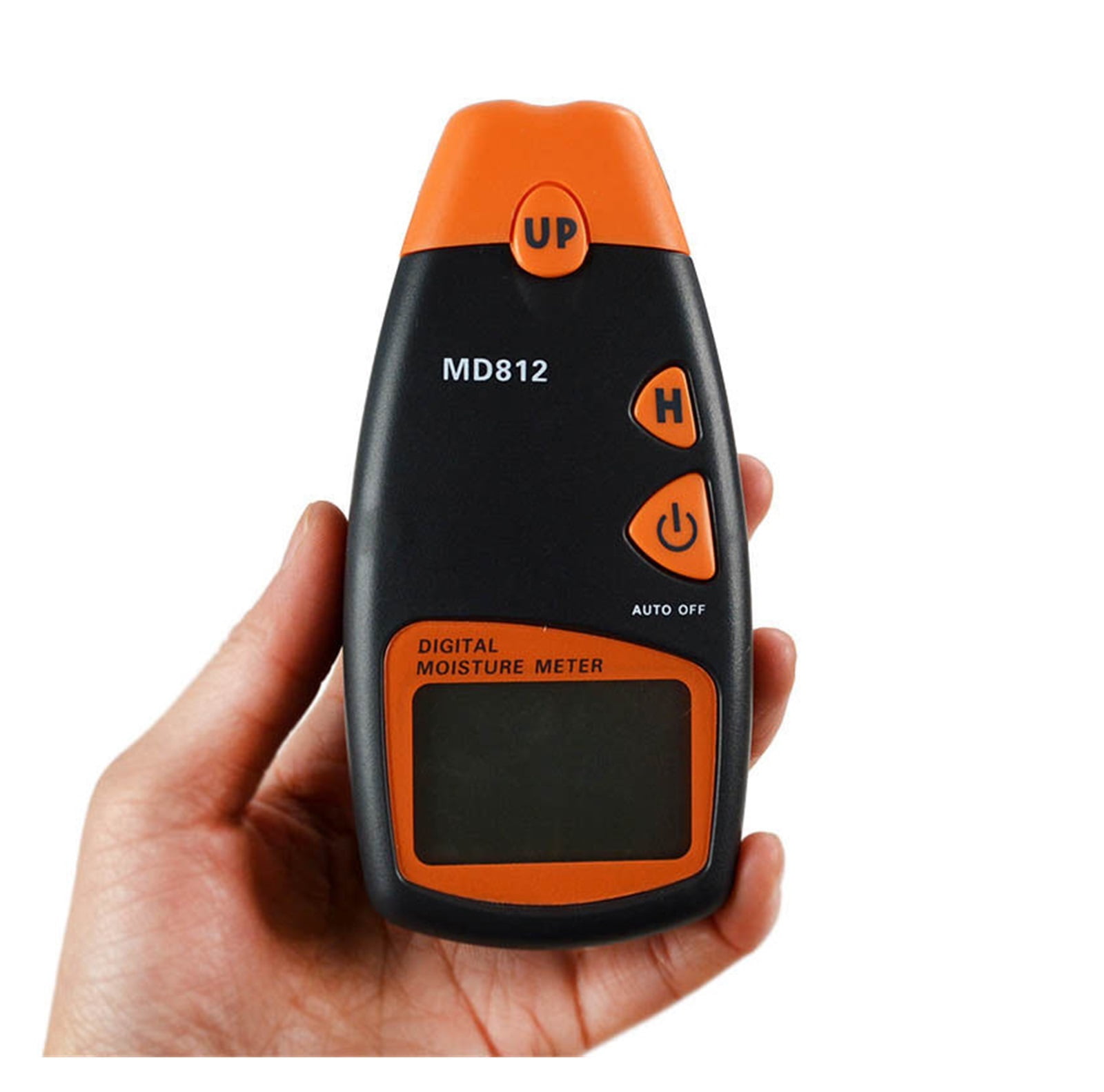 2 Pin Digital LCD Moisture Meter Humidity Firewood Damp Detector Tester ...
