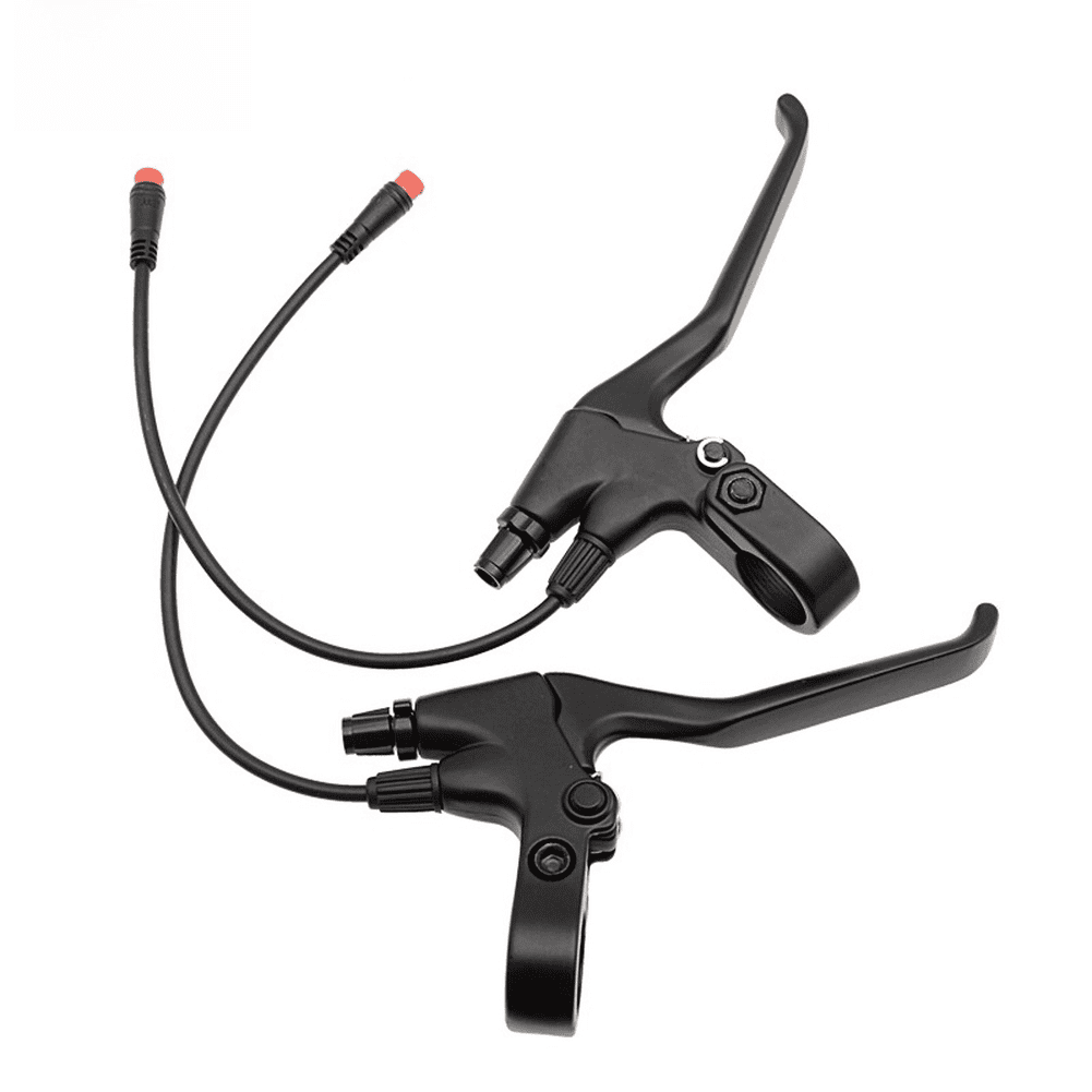 2 Pin Electric Bike Brake Levers For 22Mm Handlebar With Cut Off Power ...