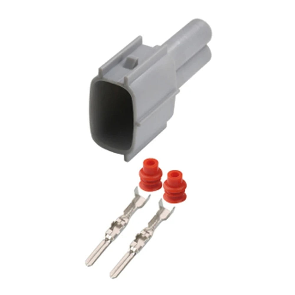 2-pin fuel injector plug male female waterproof connector6189-0611 ...