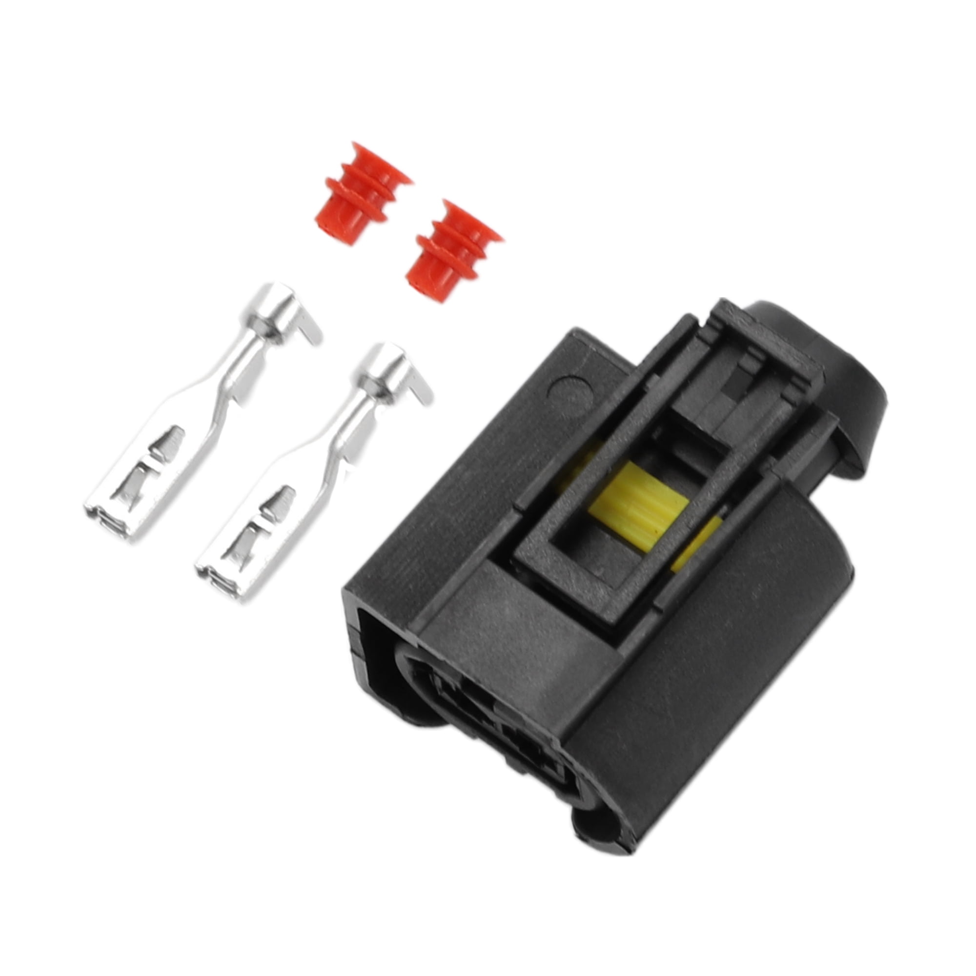 2 Pin Ignition Coil Connector Plug Waterproof Female Wire Terminal Connector for Roewe 305 360MG ...