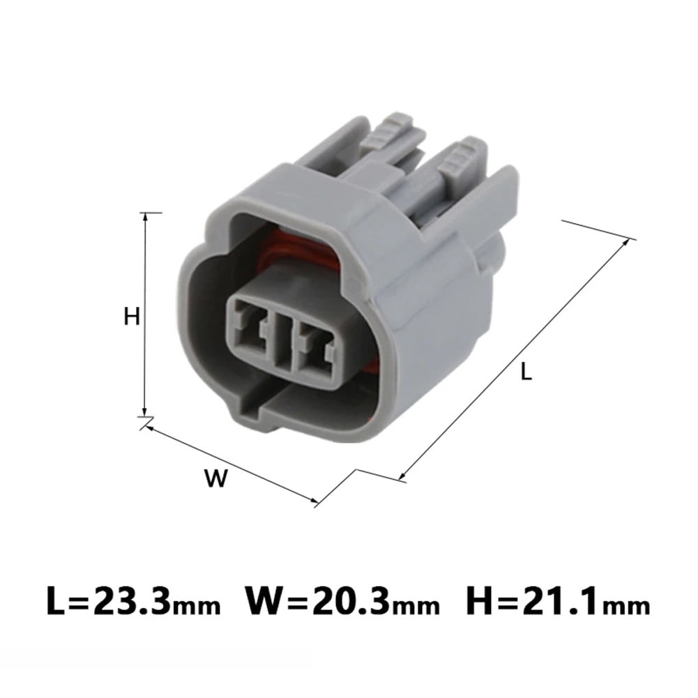 2-Pin Male And Female Car Connector Reverse Plug Suitable For 6189-0031 ...