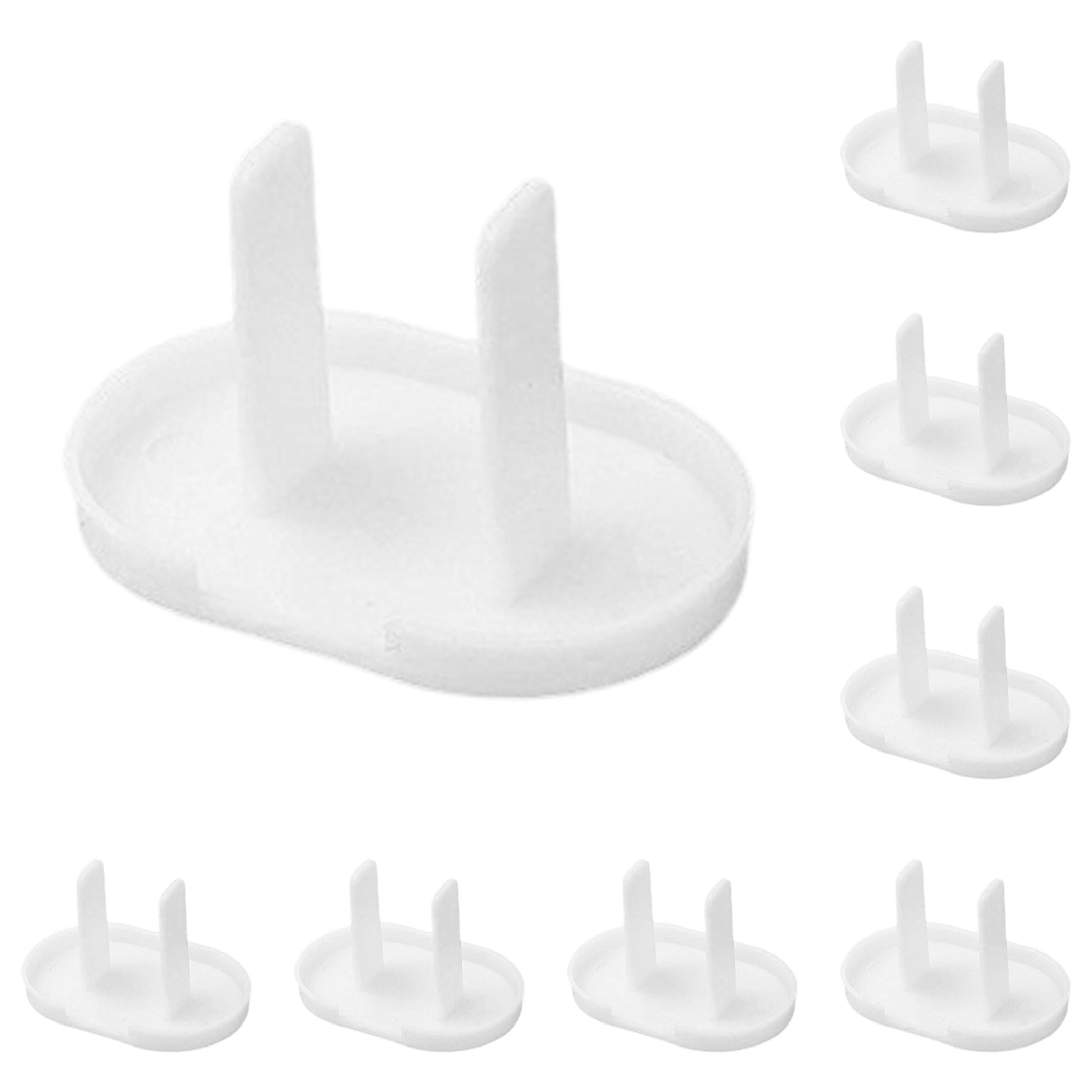 2 Pin Plug Plastic Childproof Electrical Socket Protector, Safety ...
