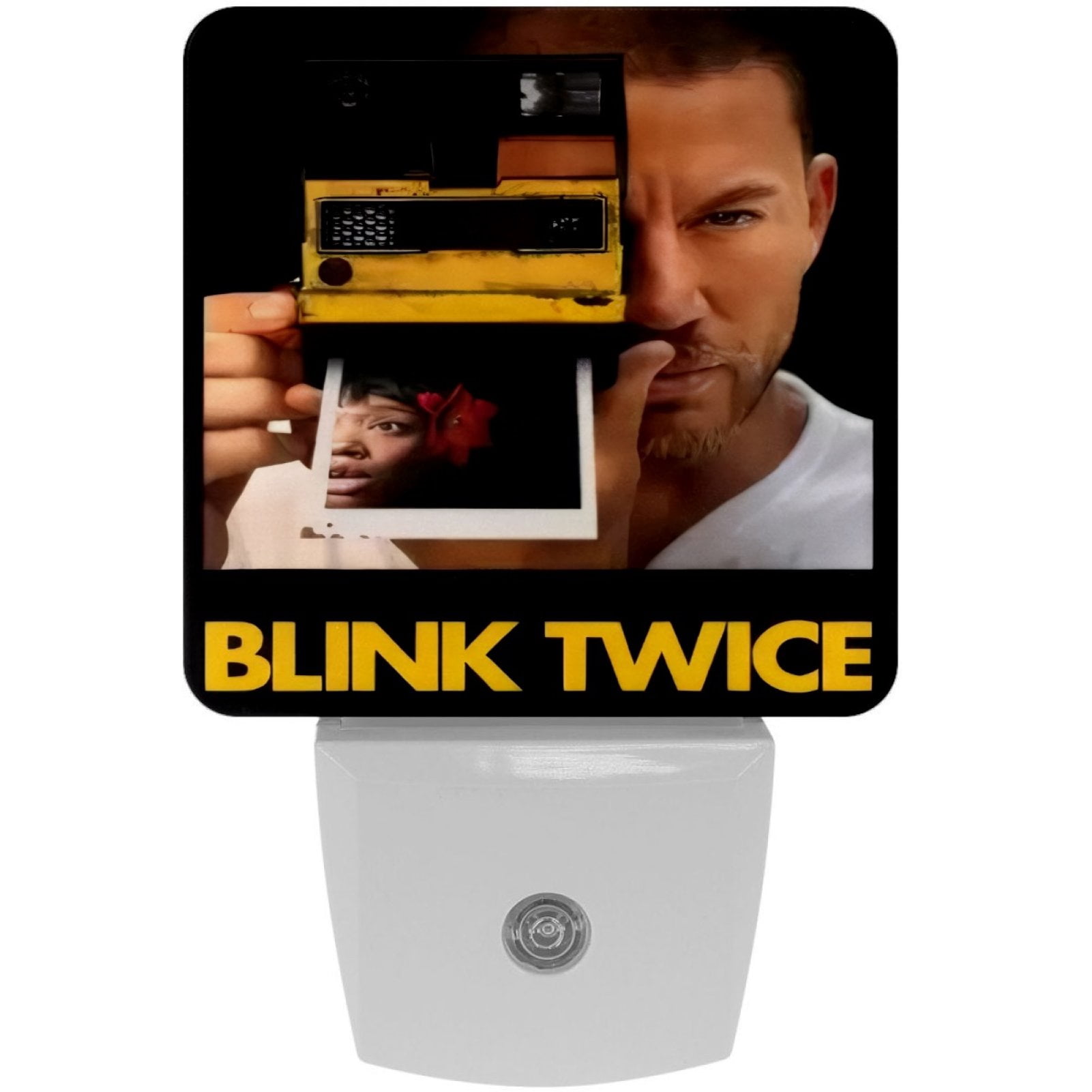 2-Pin Plug into Wall [2 Pack] Blink Twice Square LED Night Light 0.5W ...