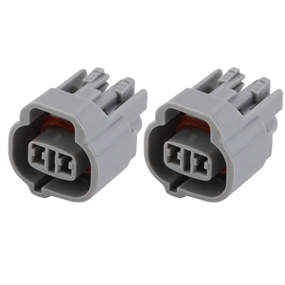 2-pin waterproof connector for car male and female fuel injector plug ...