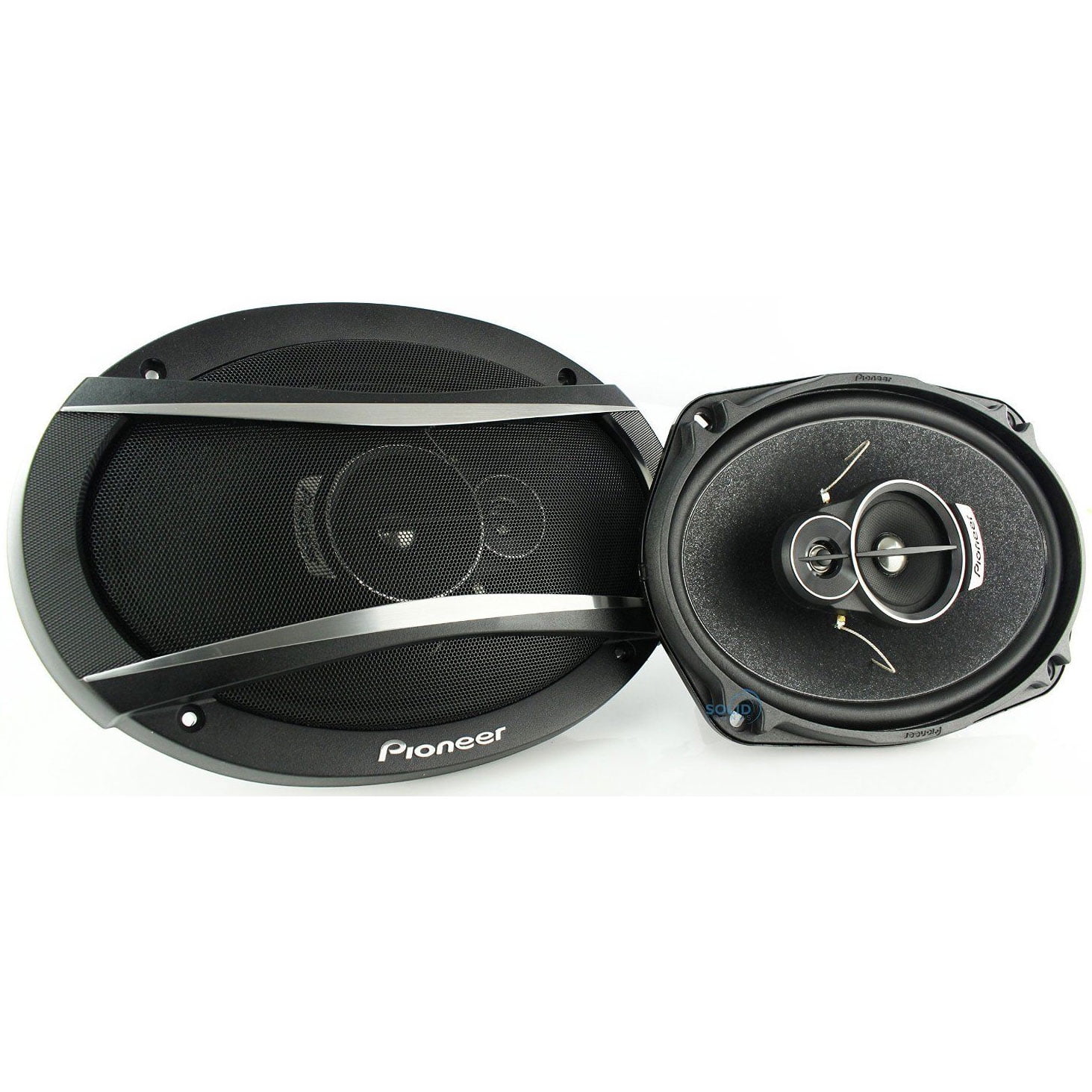 Pioneer TS-A6966R 3-Way 6x9 Inch 420W Car Coaxial Audio Stereo Speakers - Walmart.com