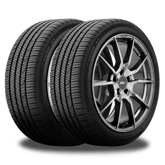 2 Pirelli P ZERO AS PLUS 3 225/45R18 95Y All Season Performance 50K Mi ...