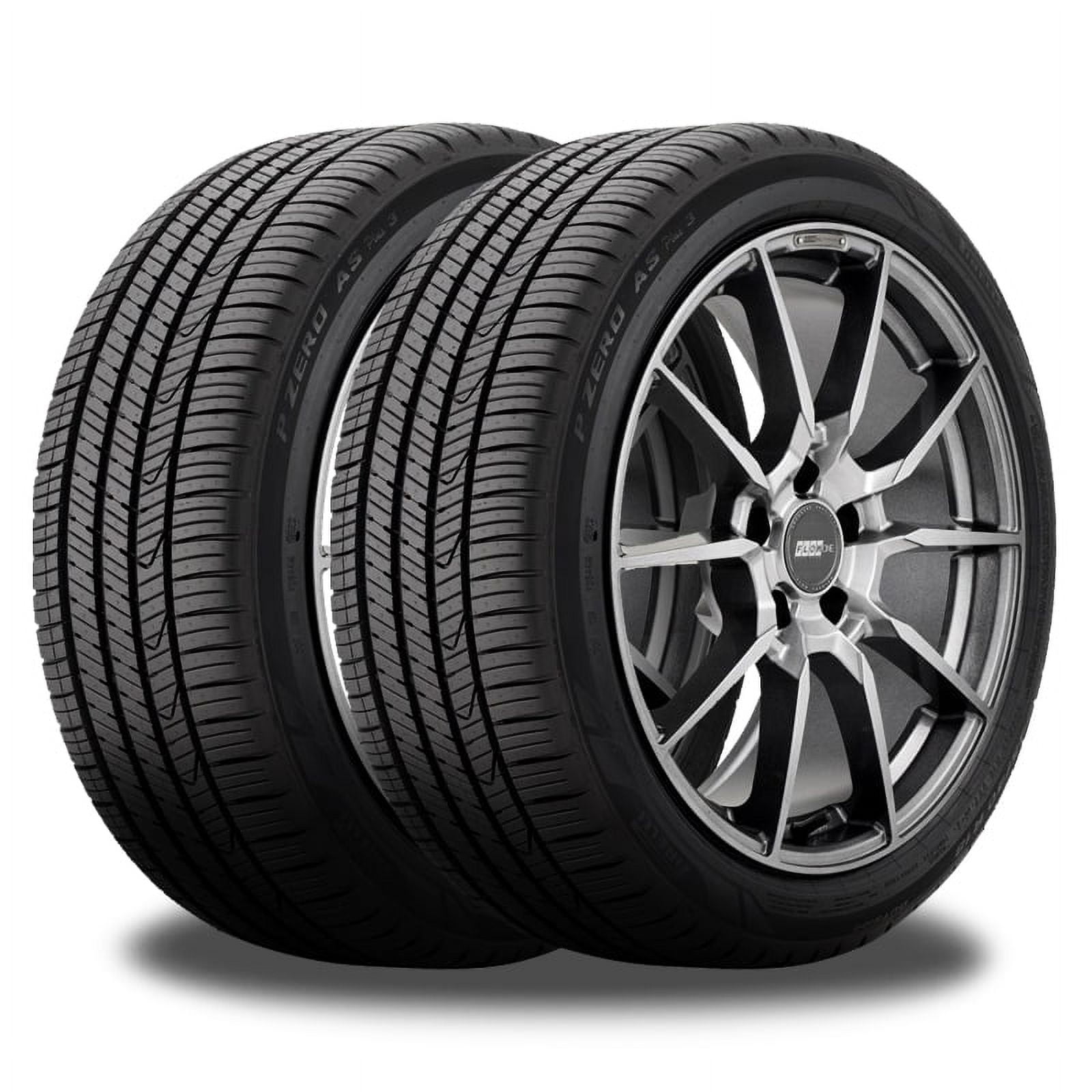 2 Pirelli P ZERO AS PLUS 3 225/60R18 100W All Season Performnace 50K Mi Warranty P4084000 / 225 ...