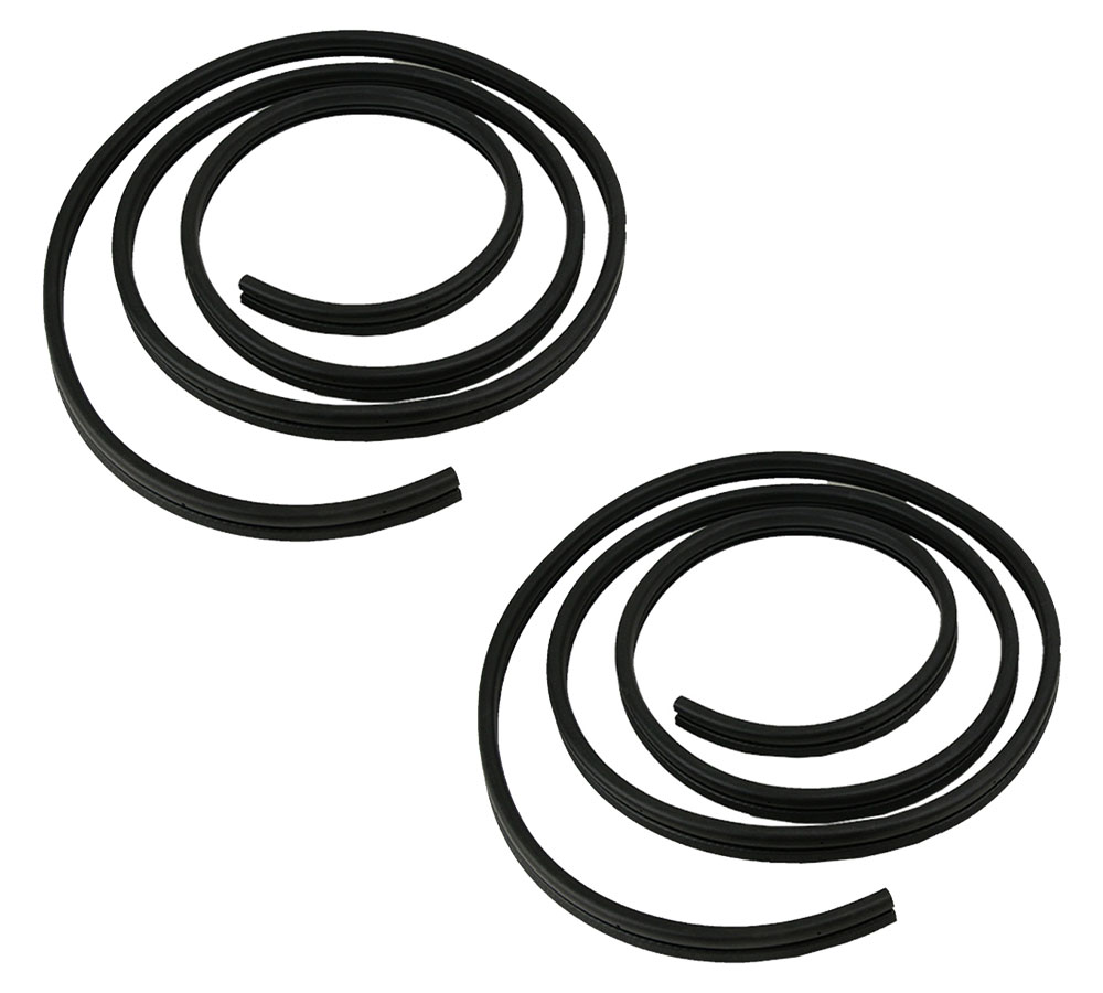 2 Pk 13.5 ft Cab Door Rubber Weather Stripping Seal Compatible w/PTR ...