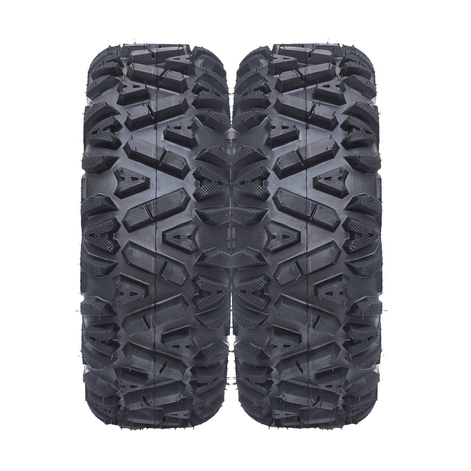 2-Pk All Terrain All-Season ATV/UTV Tires AT25x10-12-6PR Maximum Load ...