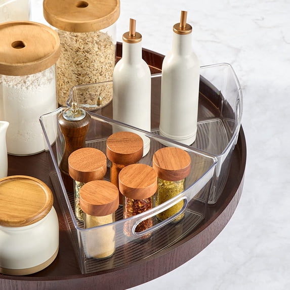 2-Pk. Lazy Susan Bins - Walmart.com